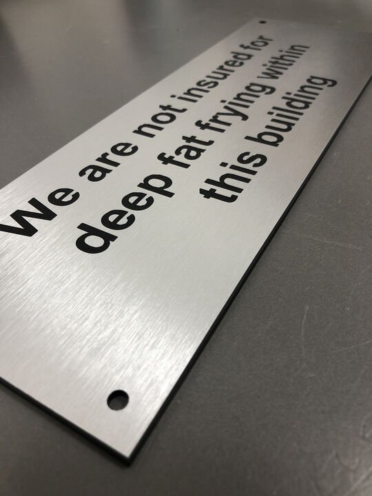 Stainless Steel Signs