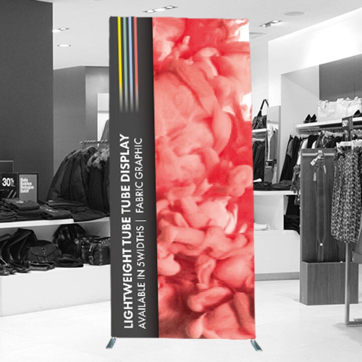 Lightweight Fabric Tube Banner