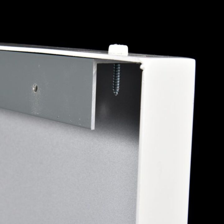 Folded Sign Tray - Aluminium