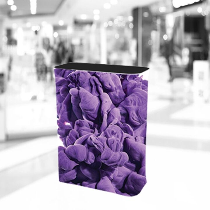 Square Fabric Tube Counter