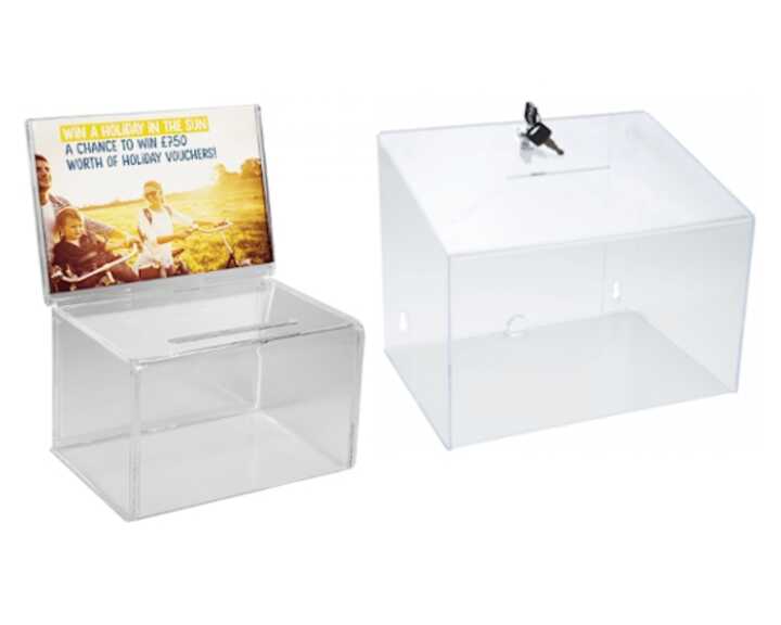 Cardboard Suggestion Box