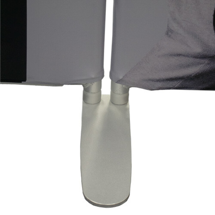 3x3 L-Shaped Fabric Shell Scheme Exhibition Stand