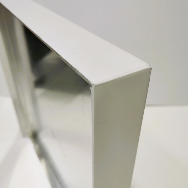 Folded Sign Tray - Aluminium