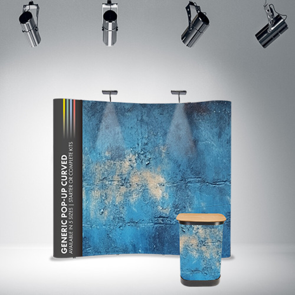 3x5 Generic Pop Up Display Bundle