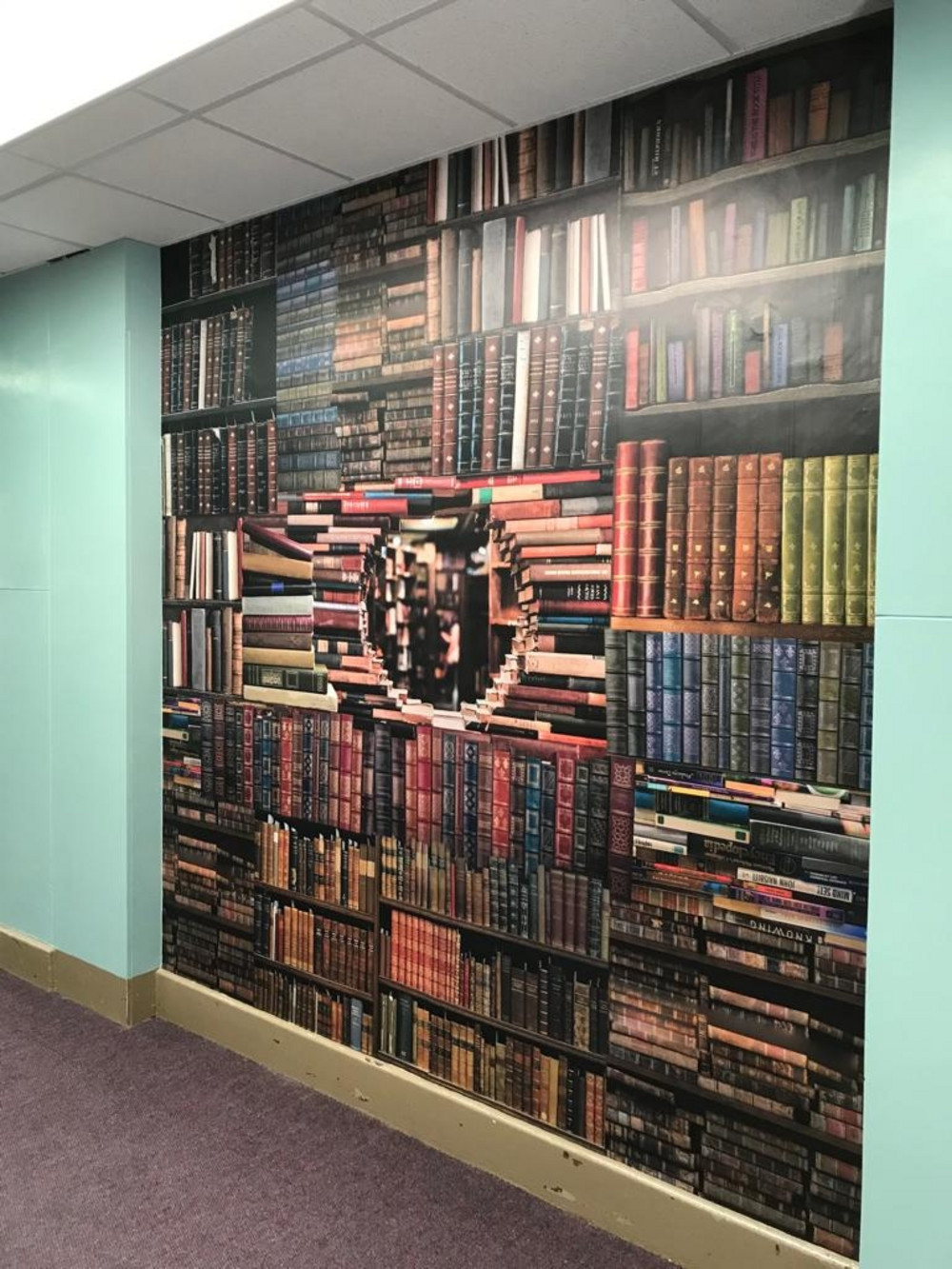 A 'By the Book' Approach to Creating Educational Wallpaper