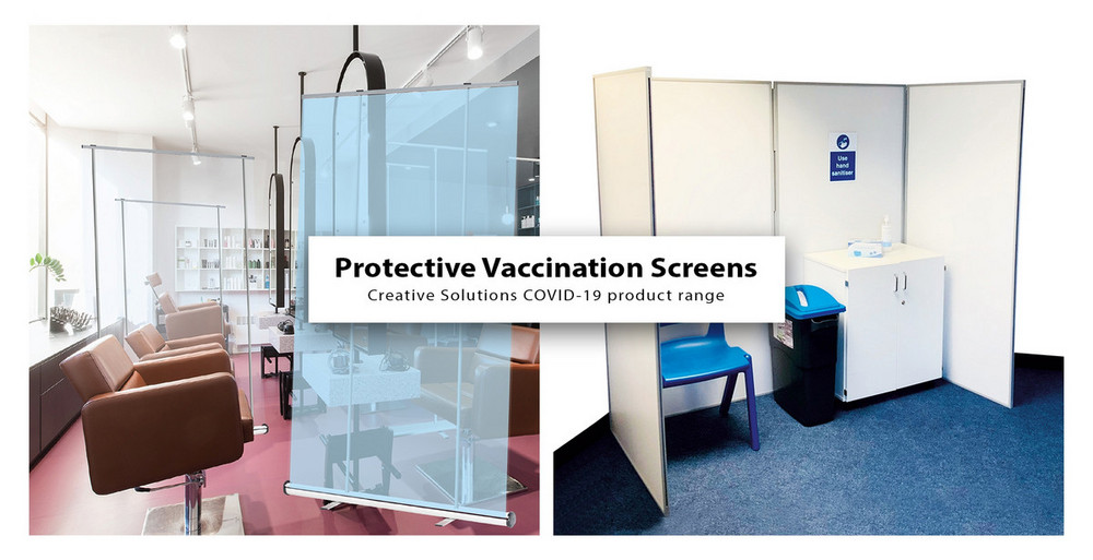 COVID Vaccination Booth products from Creative Solutions