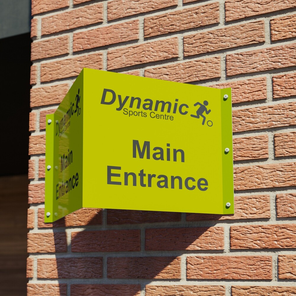 Custom Aluminium Projecting Sign Panels
