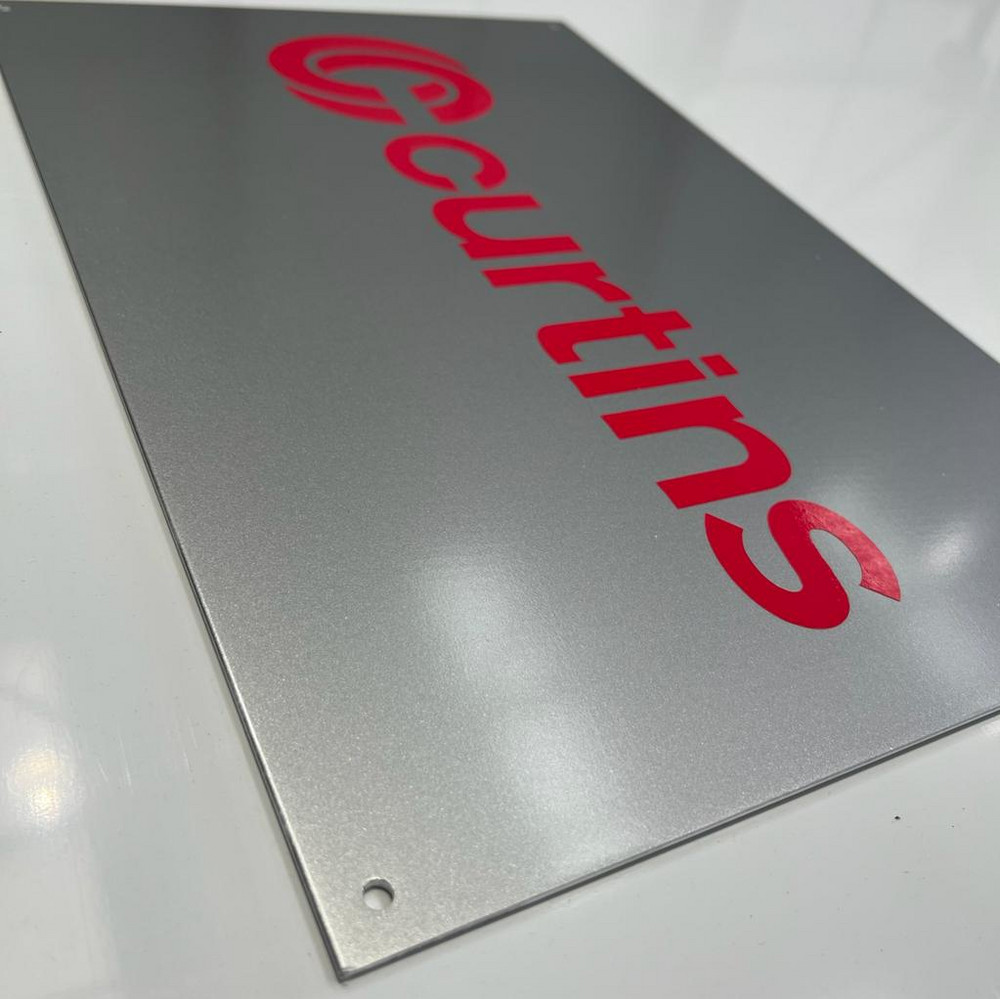 Flat Panel Aluminium Signs