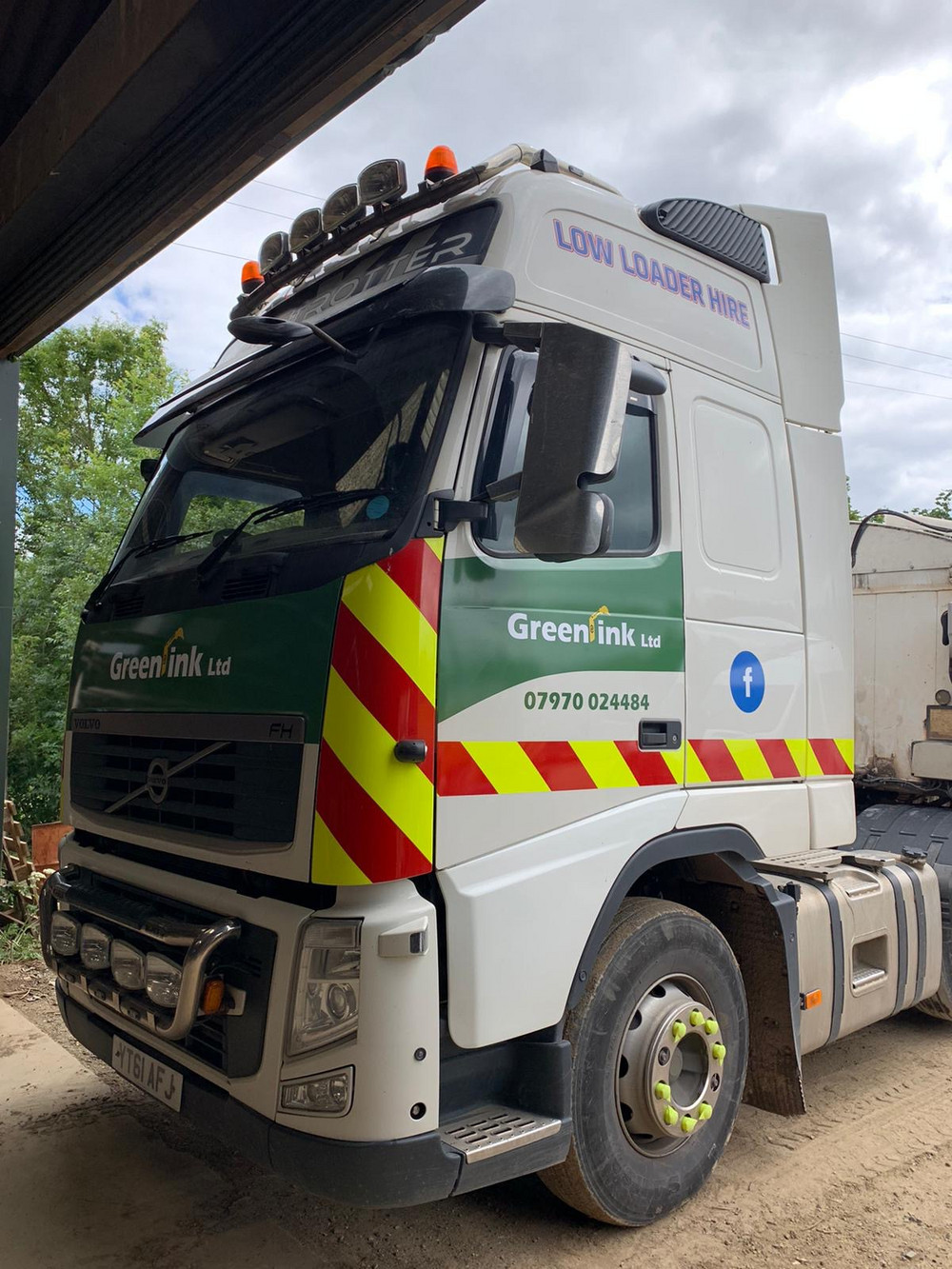 Lorry Graphics for Greenlink Groundworks