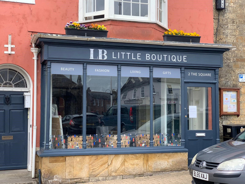 Outdoor Signage for Little Boutique