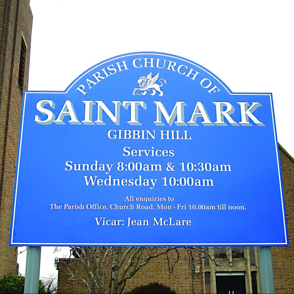 Post Mounted ACM Signs