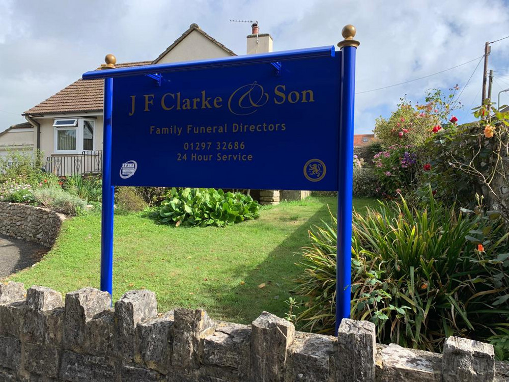 Post Mounted Signs for J.F Clarke & Sons