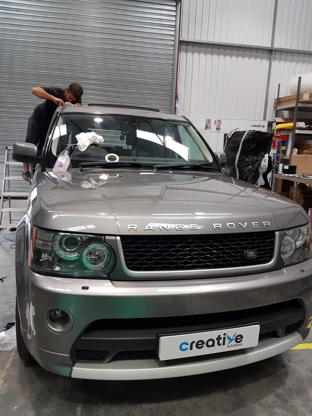 Private Client's Range Rover Sport Vehicle Wrap