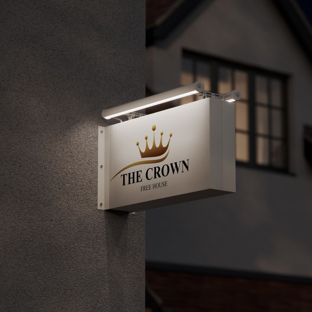 Projecting Sign Troughlight System