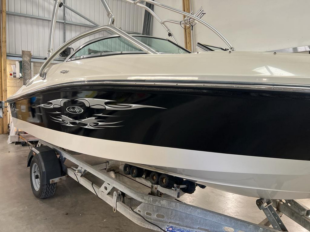 Sea Ray Boat Graphics for Private Client