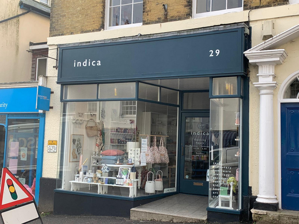 Shop Signs for Indica Interiors