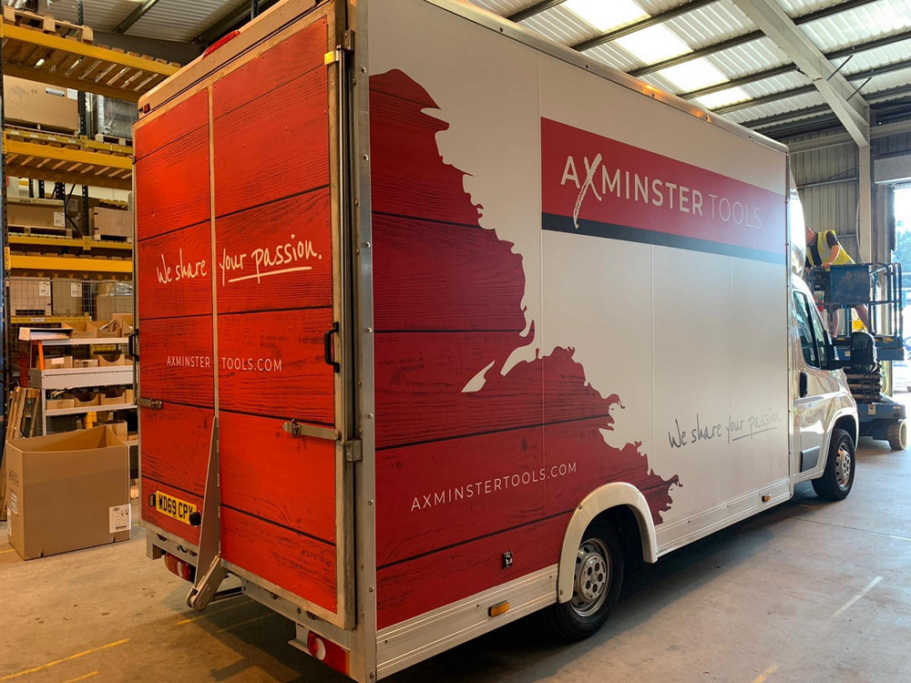 Van/Fleet Vehicle Graphics for Axminster Tools