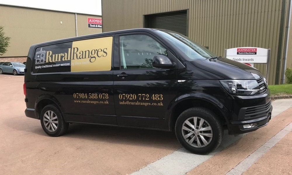 Van Signwriting for Rural Ranges' VW Transporter