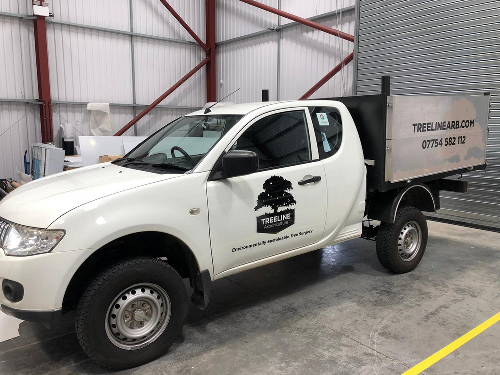 Vehicle Graphics For Treeline Arboriculture