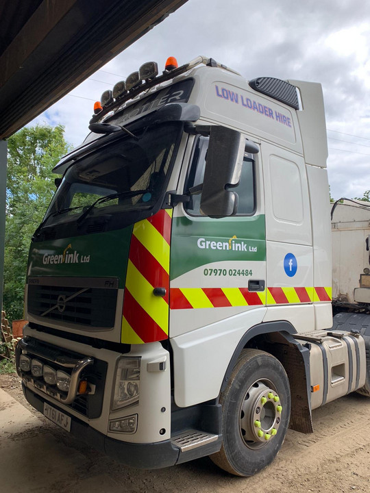 Lorry Graphics for Greenlink Groundworks