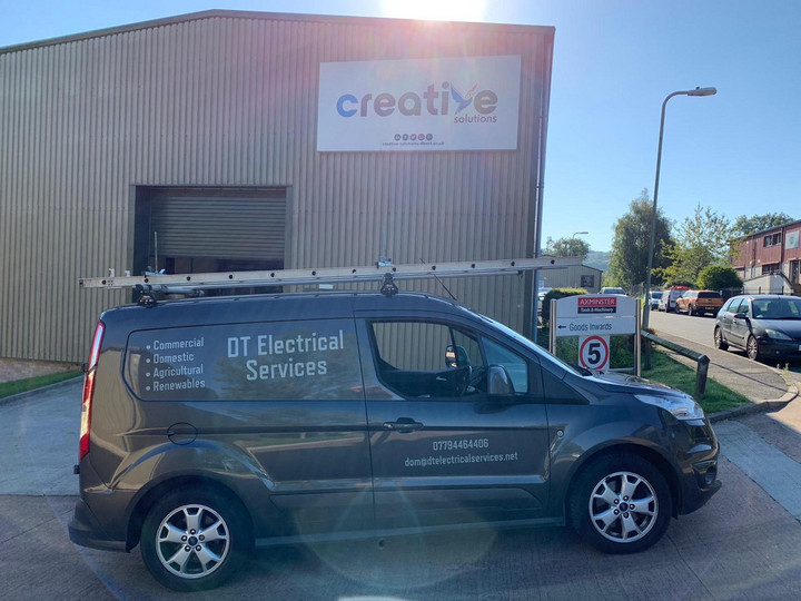 Van Graphics for DT Electrical Services